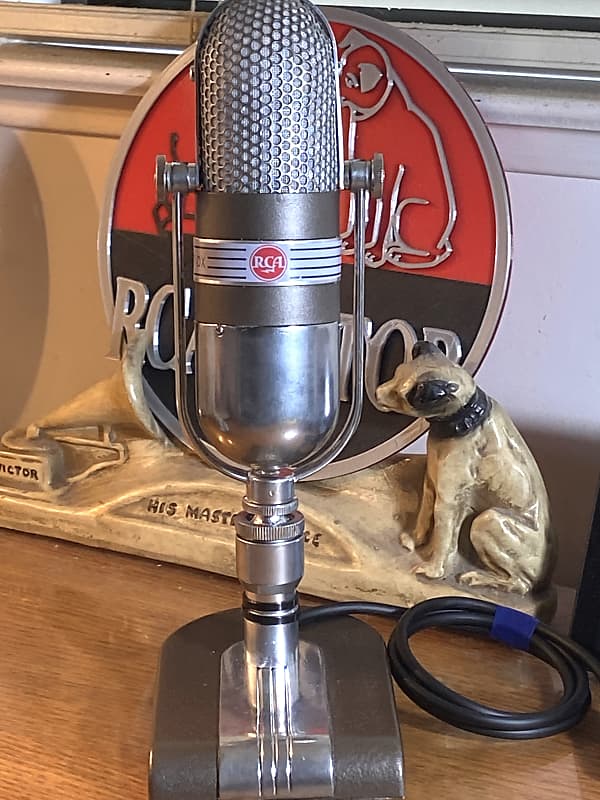 Fully functional replica RCA 77DX Style Ribbon Microphone | Reverb