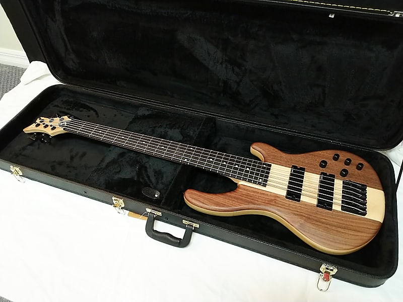 DEAN Edge Pro 6-string Select Walnut BASS guitar NEW w/ HARD | Reverb