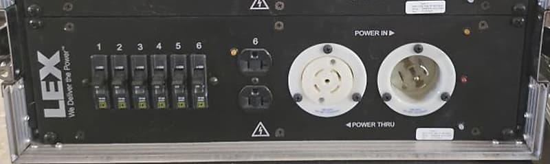 Lex Power Rackmount Power Distribution Block- PRM3IN-ICC12GN | Reverb