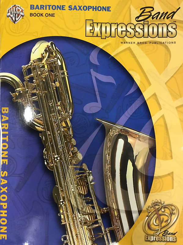 Band Expressions, Book One, Baritone Saxophone with CD | Reverb