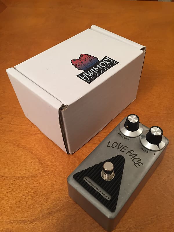 Hwimori Effects Love Face - Silicon Fuzz - Silver | Reverb