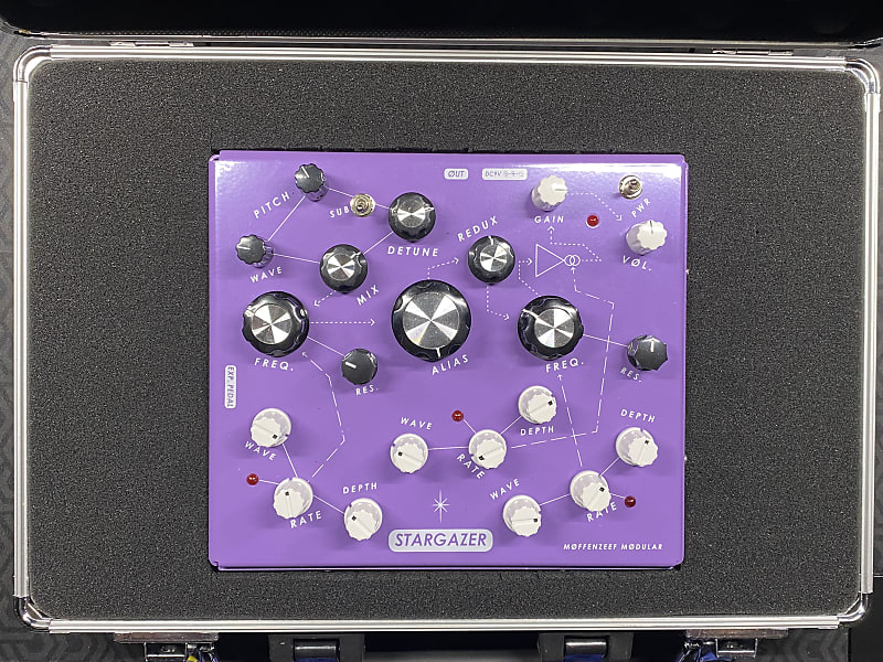 Moffenzeef Modular Stargazer - Purple with Hard Case | Reverb