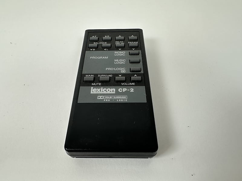 LEXICON CP-2 Remote Control Dolby Surround Pro Logic Black | Reverb