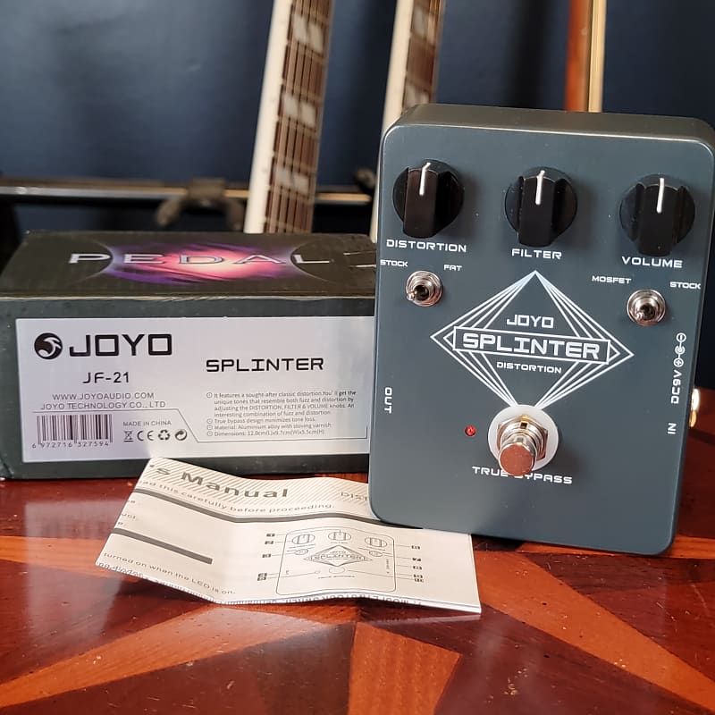 Joyo JF-21 Splinter Classic Distortion Fuzz Pedal | Reverb