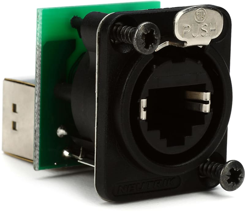 Neutrik NE8FDP-B etherCON Lockable RJ45 Connector (5-pack) | Reverb