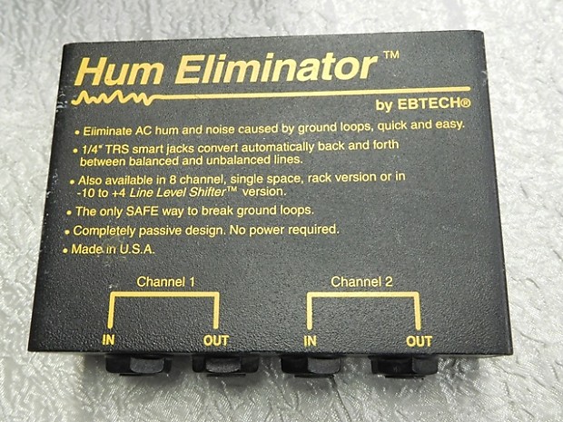 Ebtech Hum Eliminator | Reverb