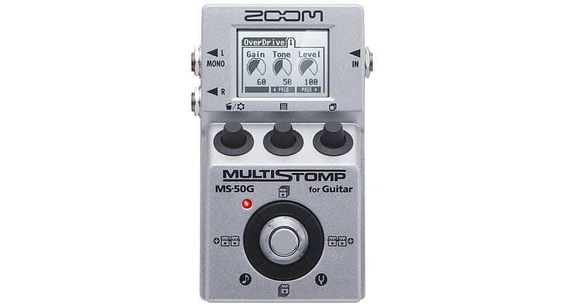 Zoom MS-50G MultiStomp Guitar Effects Pedal - Compact and | Reverb