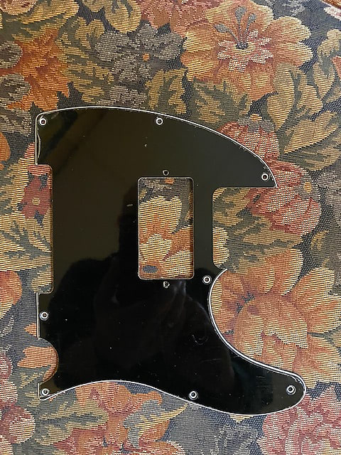 New Fender Telecaster Humbucker Pickguard Black | Reverb