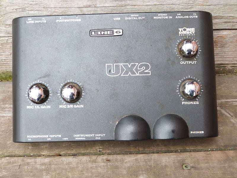 Line 6 UX2 interface | Reverb