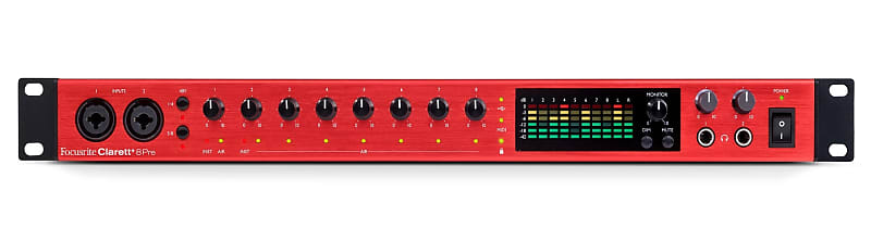 Focusrite Clarett+ 8Pre USB-C Audio Recording Interface, 8 | Reverb