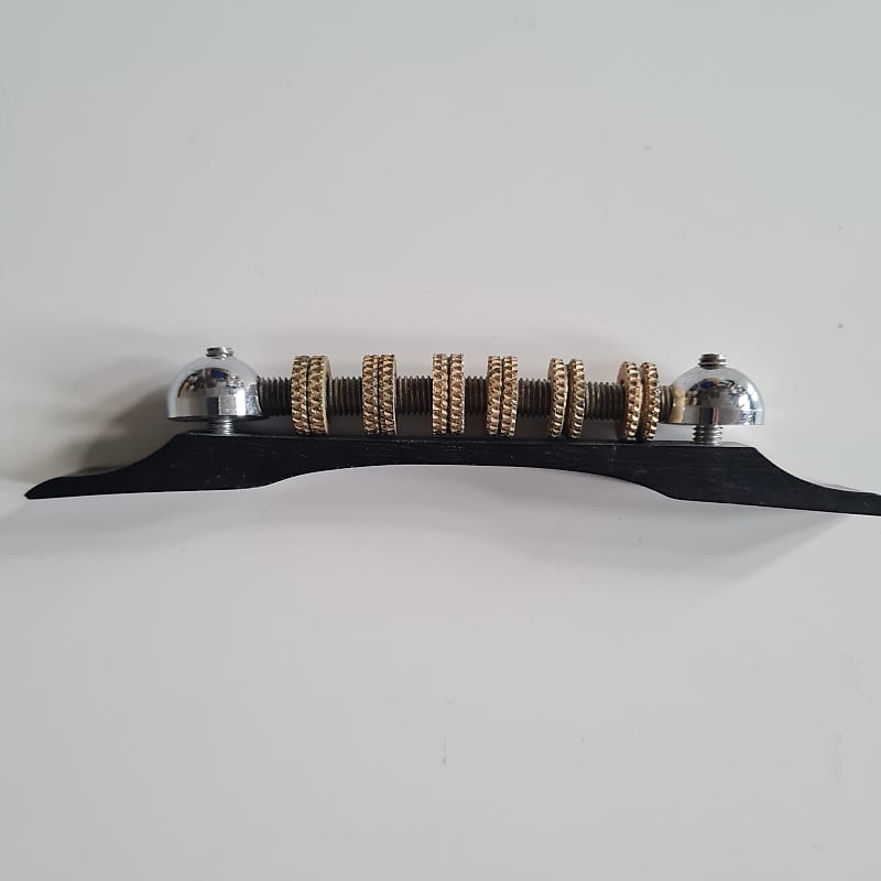Original 60's Gretsch Space Control Roller Bridge - Chrome | Reverb UK