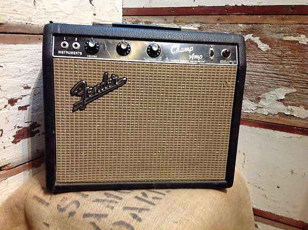 Fender Champ 5 Watt Combo Amp 1966 w/Upgraded Transformer and | Reverb