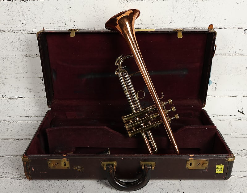 Conn 12B Coprion Bb Trumpet (With Original Hard Case) | Reverb