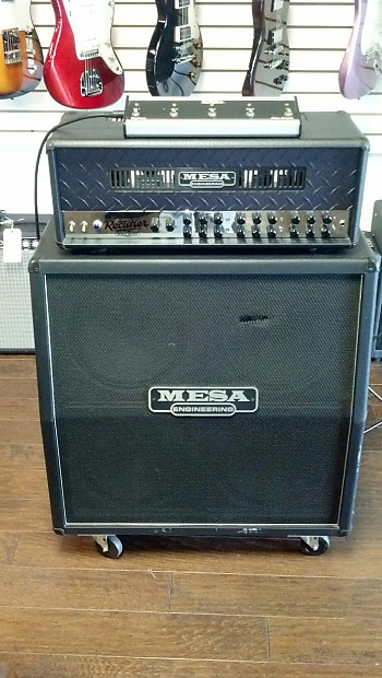 Mesa Boogie Triple Rectifier Half Stack 150 Watt Black Plate | Reverb