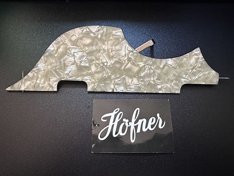 Hofner H65/36RH Cream Pearloid Pickguard German Hofner Right | Reverb