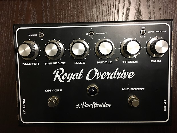 Van Weelden Royal Overdrive | Reverb