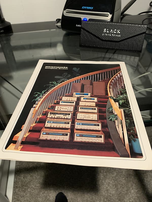 Marantz Vintage Stereo Receiver Catalog 70s Paperwork | Reverb