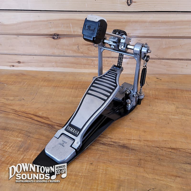 Vintage Made in Japan Yamaha Double Chain Kick Drum Pedal | Reverb