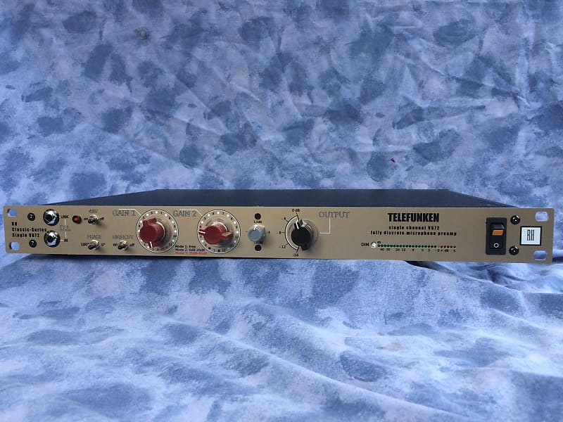 Telefunken Racked single Telefunken V672 Mic-Pre. | Reverb