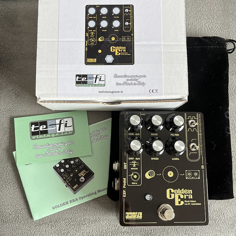 🎙️ TEFI Vintage Lab Golden Era Pedal – Real-time Lo-Fi | Reverb
