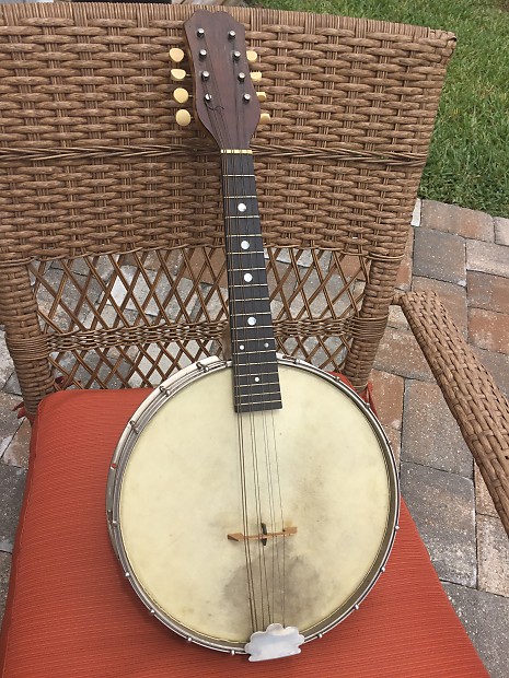 1930's Epiphone Banjo Mandolin with Original Case! Reduced! | Reverb