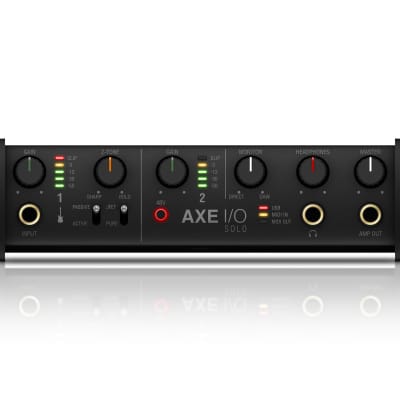 IK Multimedia Axe I/O Solo Compact 2-In/3-Out Audio Interface | Reverb