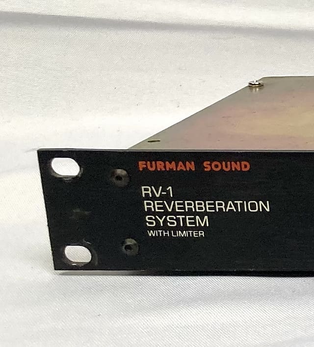 Furman RV-1 Reverberation System with Limiter 1980's | Reverb