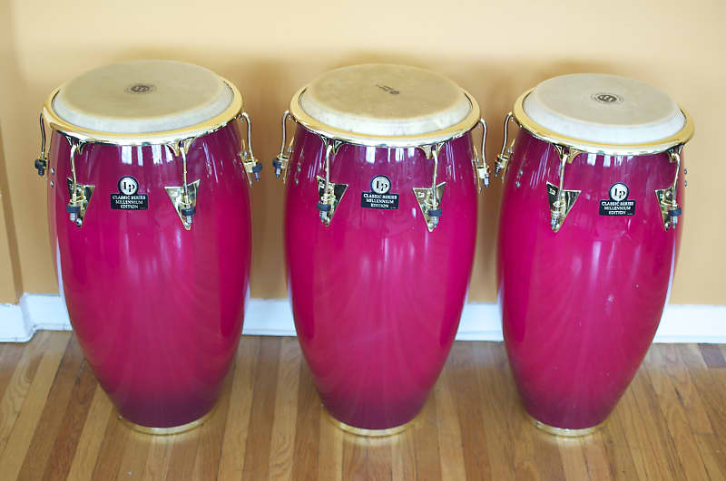 Latin Percussion Millennium Edition set of congas / | Reverb