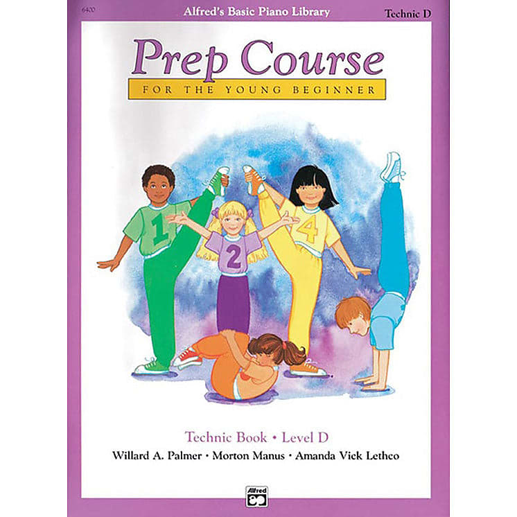 Alfred's Prep Course Technic Book (Levels A-E)-Level D | Reverb