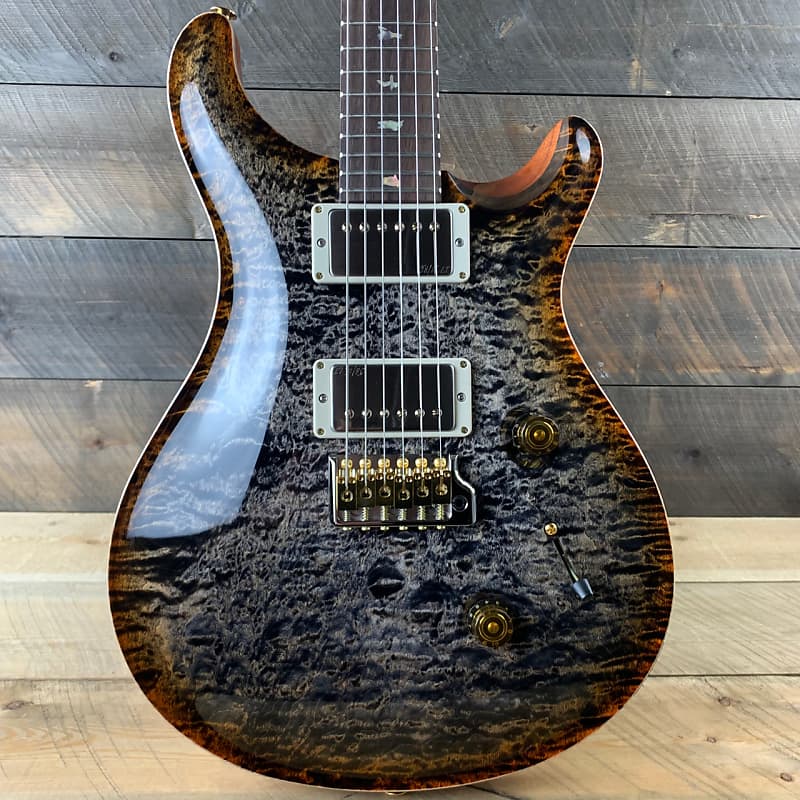 PRS Custom 24 Wood Library Quilt Maple 10-Top Torrefied Maple | Reverb