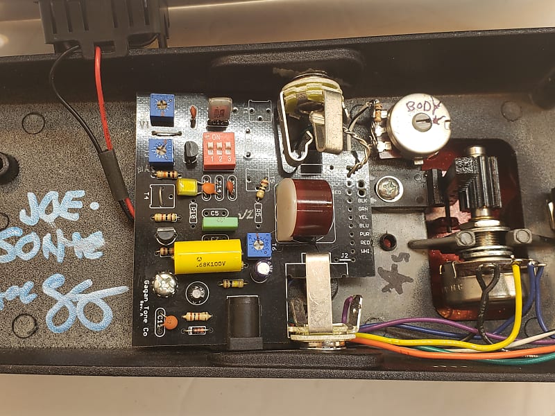 'joe-sonic' wah V2, 70s colorsound/ musonic inspired | Reverb