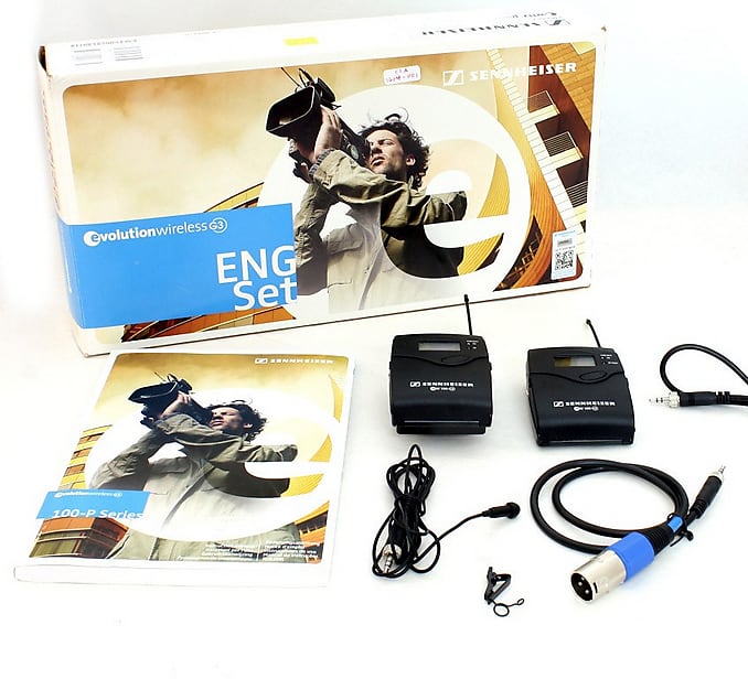 Sennheiser EW 100 ENG G3 - Wireless Lavalier Set w/ME-2 mic | Reverb