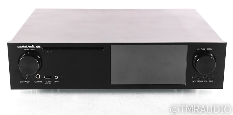 Cocktail Audio X45 Streamer / DAC / CD Ripper; Remote; Black; | Reverb