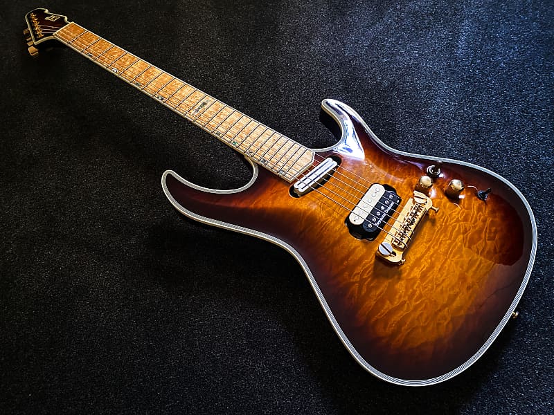 ESP 901 Series Custom Shop 1996 - Brown Sunburst- | Reverb Canada