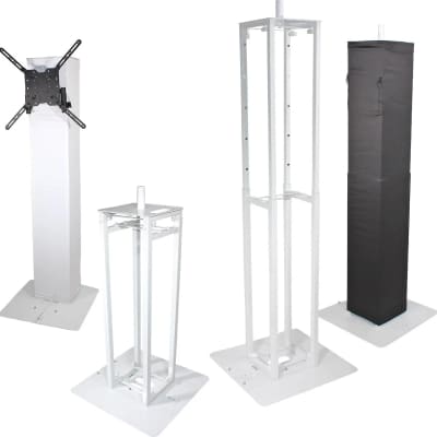 POLARIS Portable Speaker and Lighting Dual Stand Kit with | Reverb