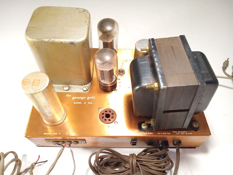 Bigg Of California George Gott G 30 U Monoblock Amplifier | Reverb