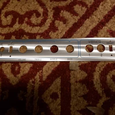 Fender Twin Reverb Master Volume Faceplate front panel | Reverb