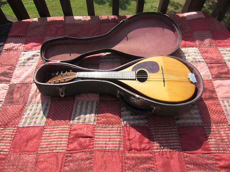 Martin B Style Oliver Ditson Flatback Mandolin 1920's - | Reverb