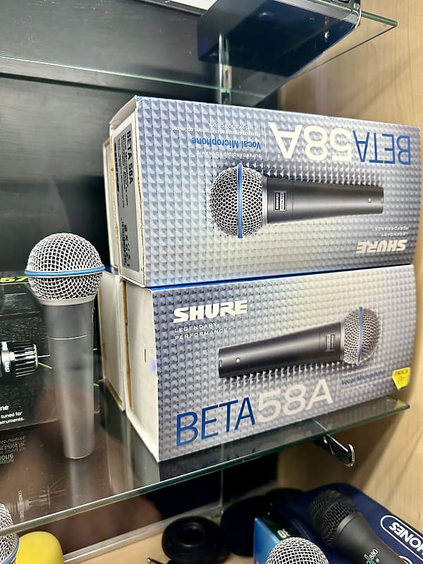 Shure Beta 58A Microphone Set | Reverb