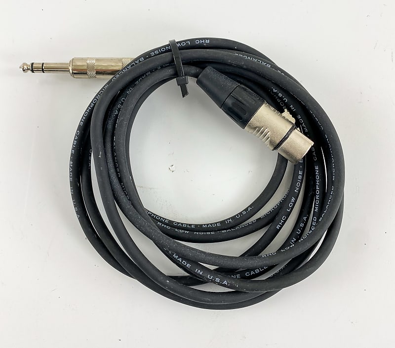 RHC LOW NOISE BALANCED MICROPHONE CABLE 10FT - XLR female TO | Reverb