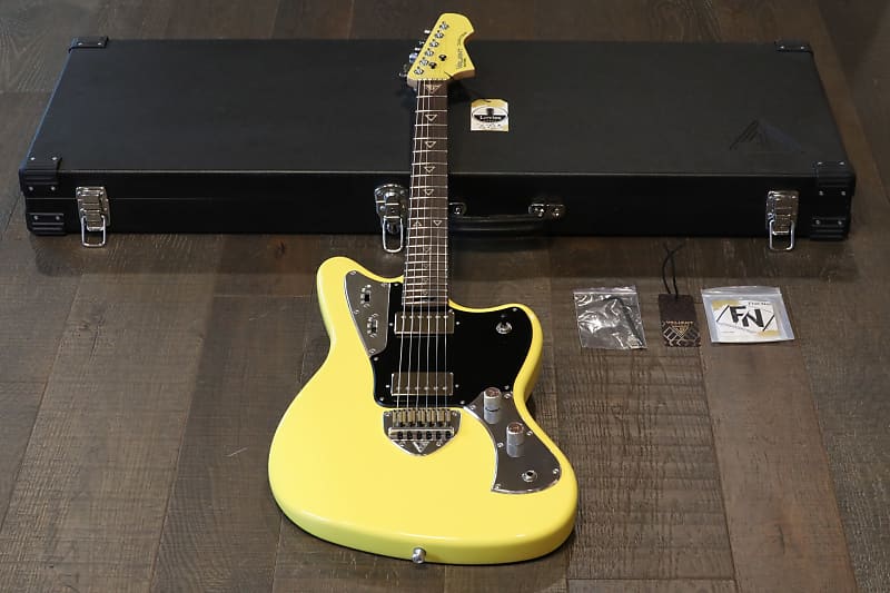 2023 Valiant Jupiter Yellow Gloss NAMM Show Piece + COA OHSC | Reverb