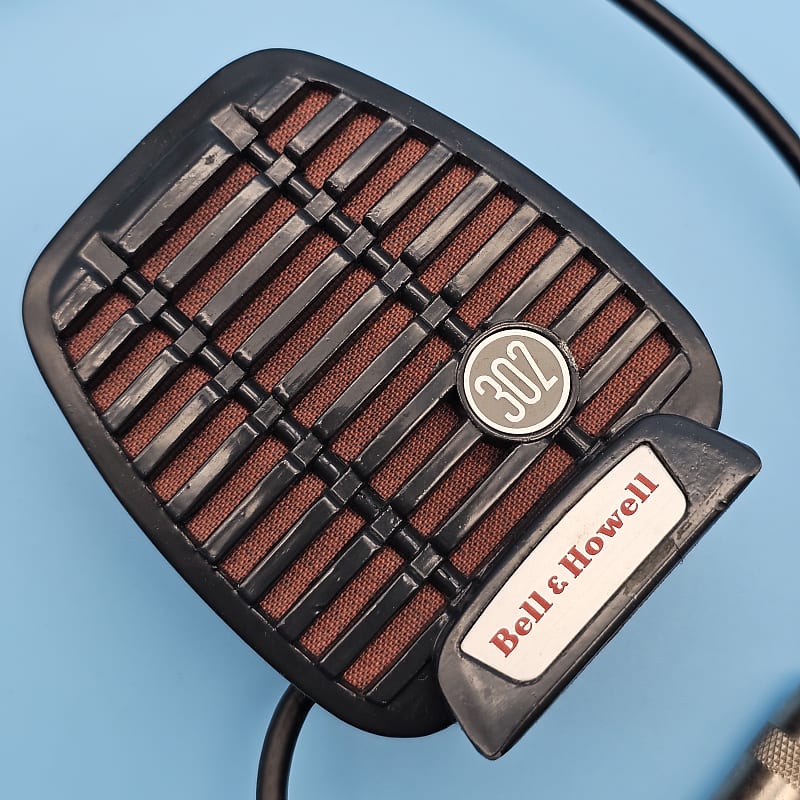 Vintage 1950s Bell & Howell 302 / Shure DA80C 710A Harp | Reverb UK