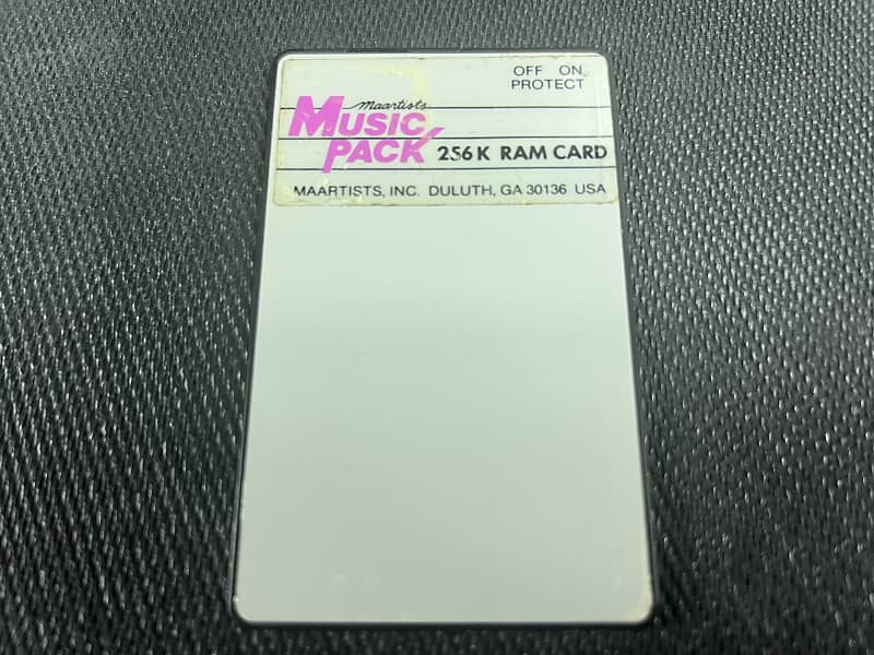 Maartists Music Pack 256k Ram Memory Card For Roland D50 | Reverb UK