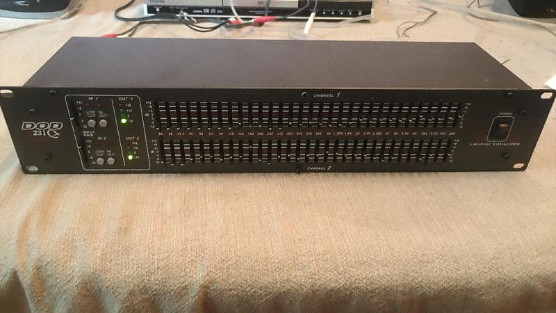 DOD SR231 QX dual channel, 31 band 1/3 octave equalizer in | Reverb