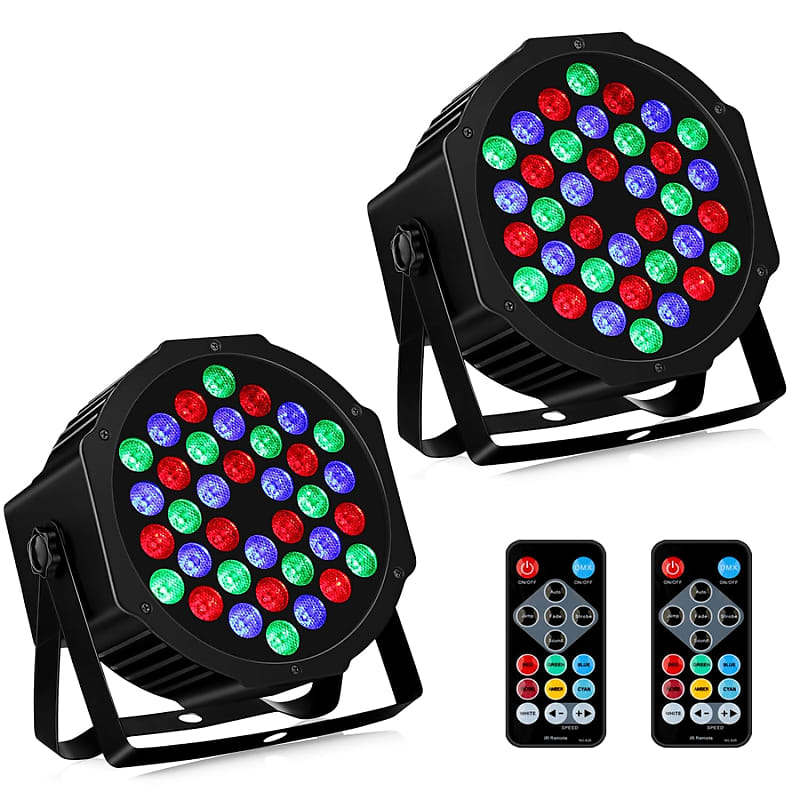 36Leds Battery Powered Par Lights - Rgb 36W Stage Par Light 2 | Reverb