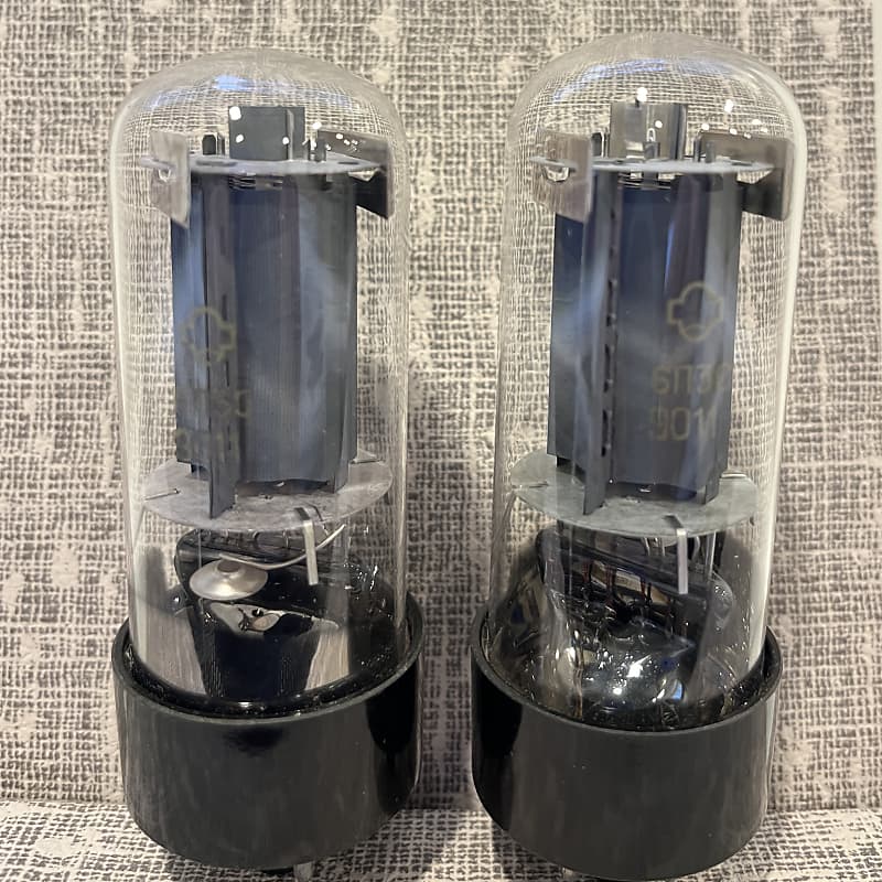NOS Soviet NOS Matched Pair (2) Soviet 6P3S / 6L6GC Vacuum | Reverb