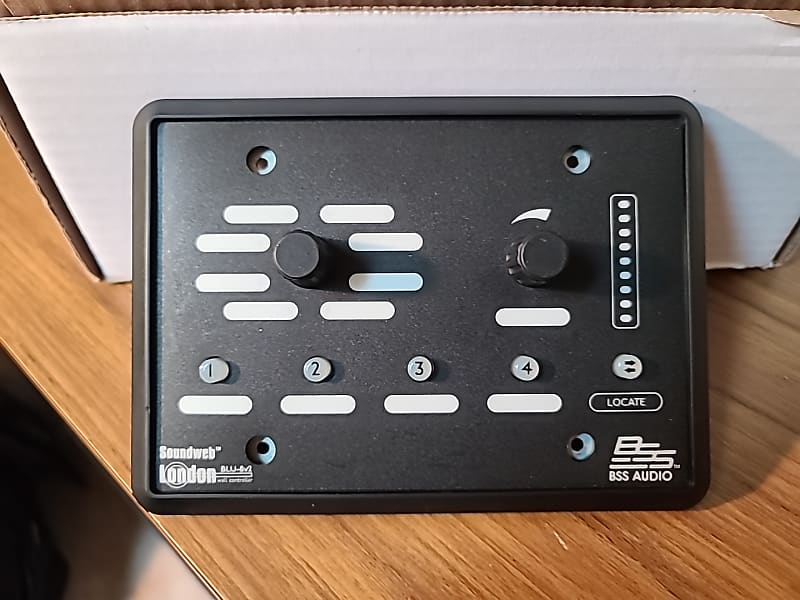 BSS Blu-8v2 HiQnet Zone Controller, Black - Black | Reverb