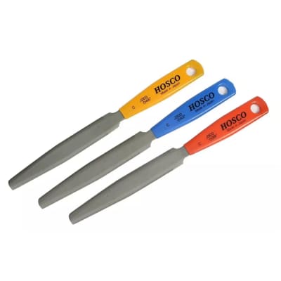 Tapered Classical Guitar Nut File Set, 3 files | Reverb