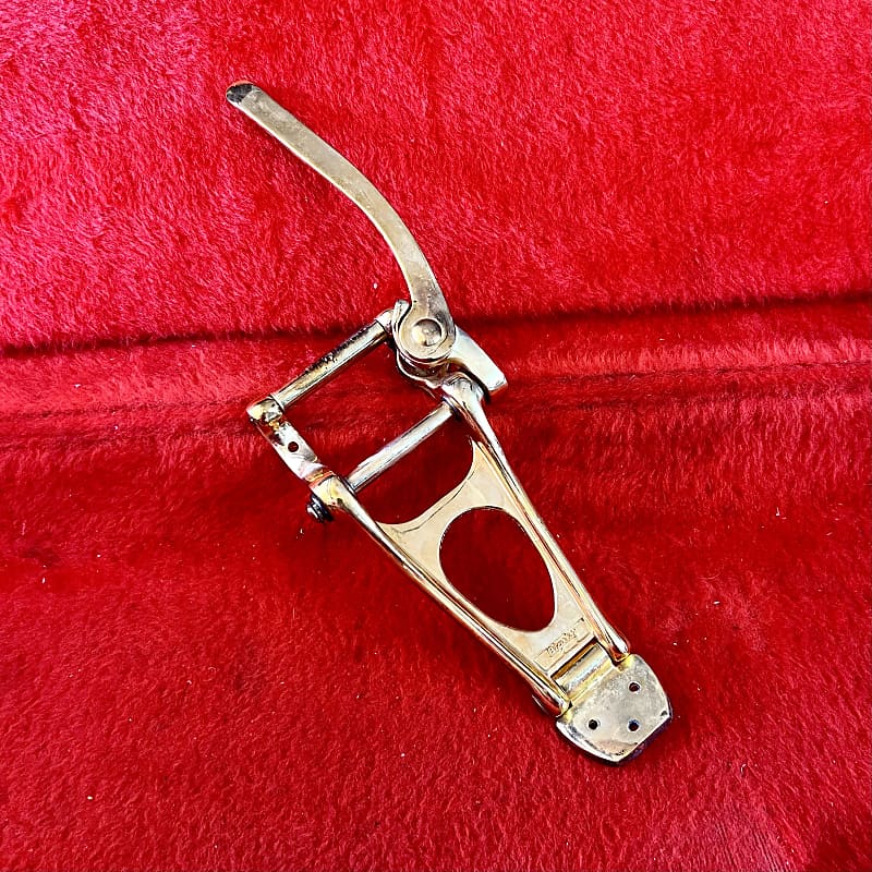 Bigsby B12 vibrato tailpiece c 1960’s - Gold original vintage | Reverb
