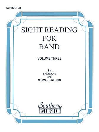 Sight Reading For Band Book 3 Conductor | Reverb